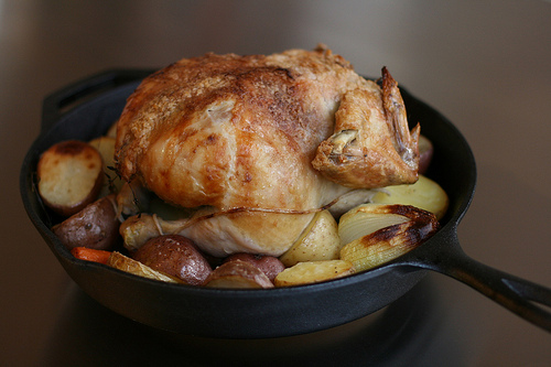 The Merry Gourmet keller's ad hoc-inspired roast chicken - The Merry ...