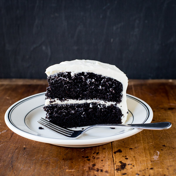 The Merry Gourmet chocolate cake with cream cheese frosting | merry gourmet