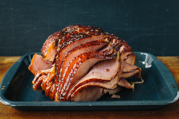 The Merry Gourmet maple-orange glazed ham - The Merry Gourmet